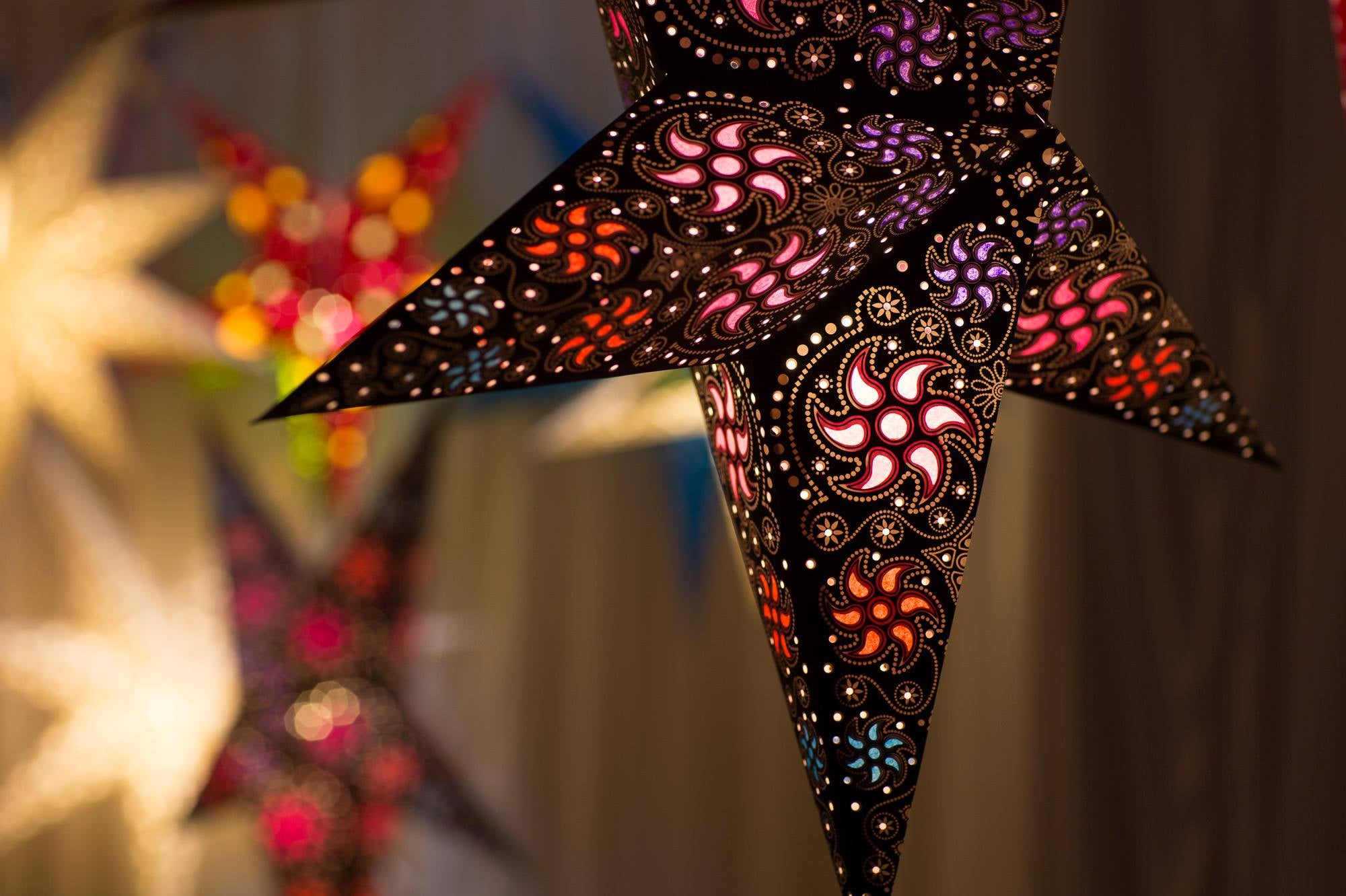 Retail and Shop Window Display - Paper Starlights