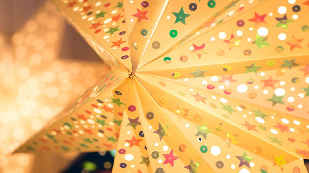 Christmas Paper Star Lanterns and Lights | Paper Starlights