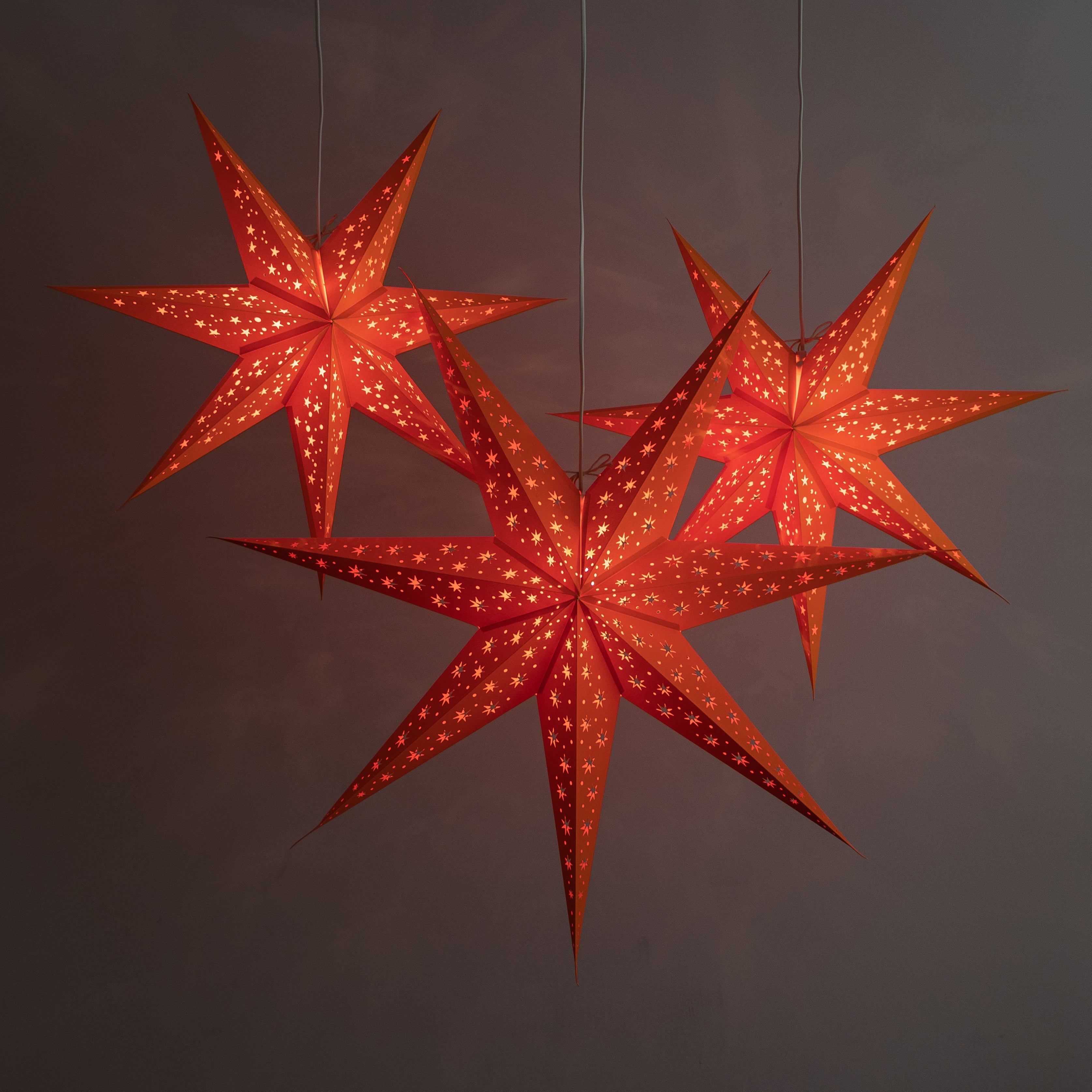 Paper Starlights | Handmade Paper Star Lanterns & Star Lights