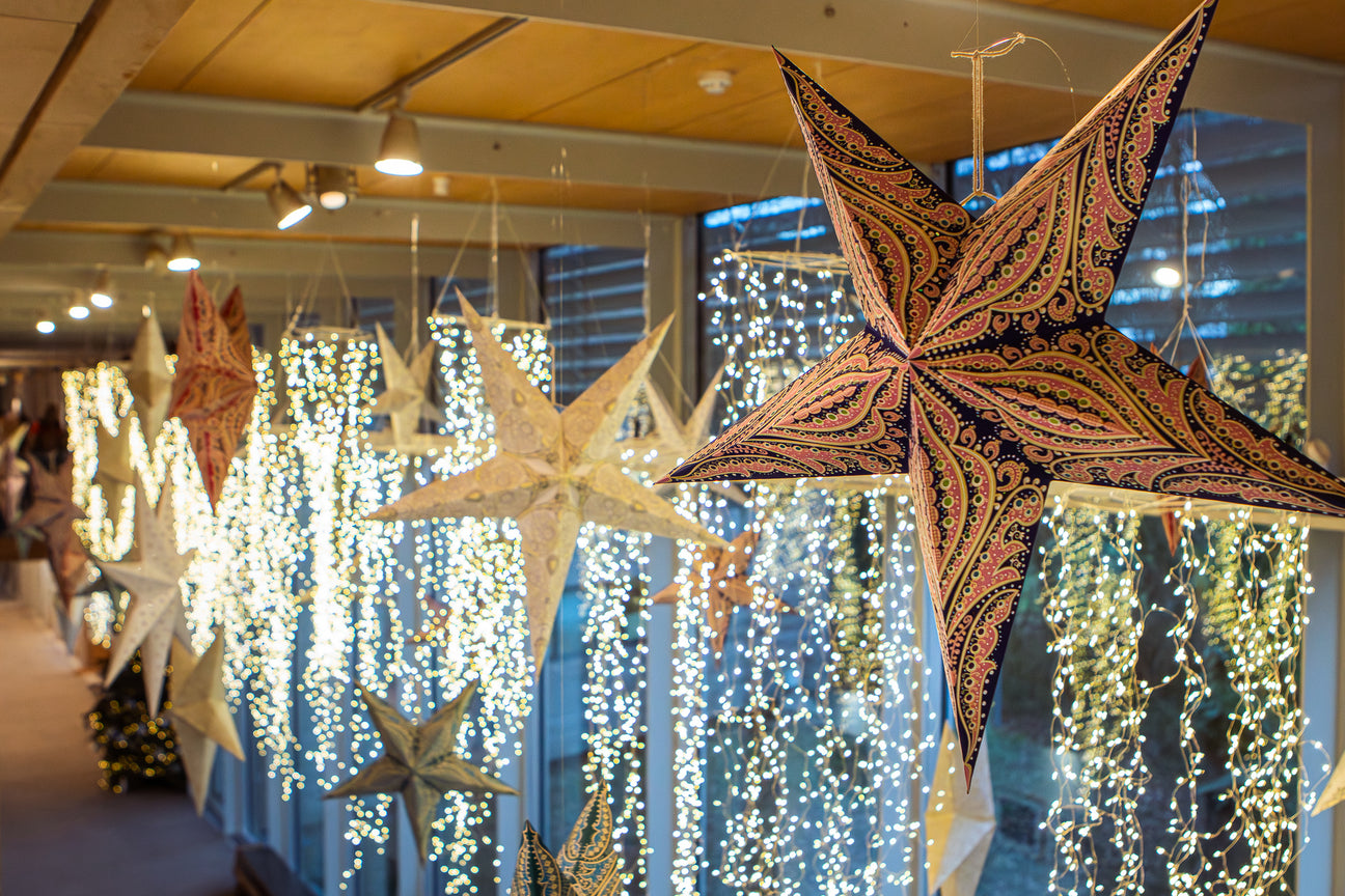 Handmade Paper Star Lanterns & Star Lights | Paper Starlights