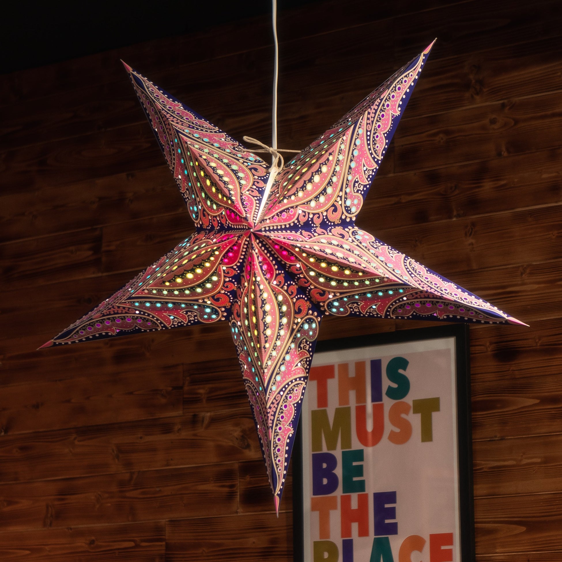 Shop Handmade Paper Star Lanterns for Magical Home Decor – Paper Starlights