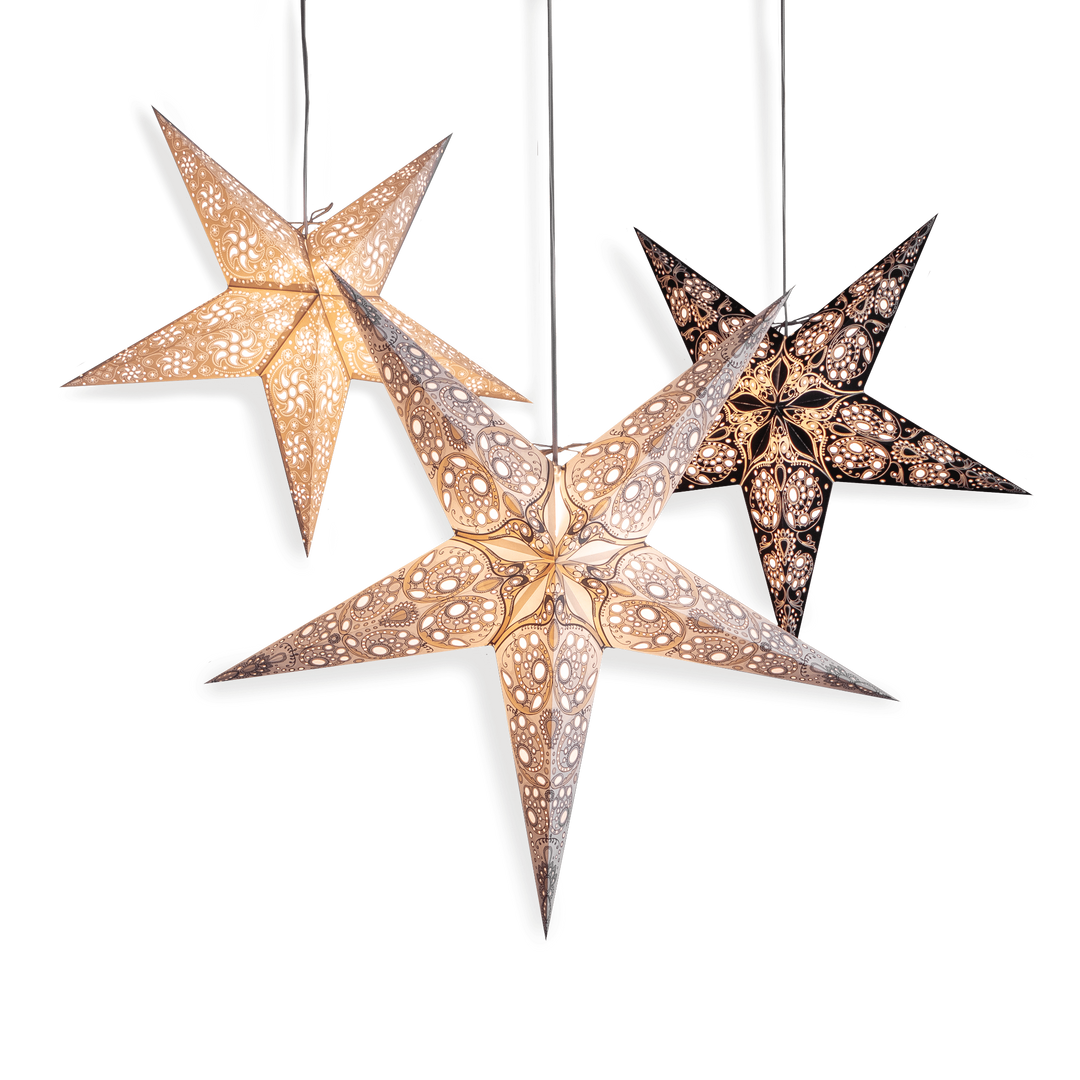Shop Handmade Paper Star Lanterns for Magical Home Decor – Paper Starlights
