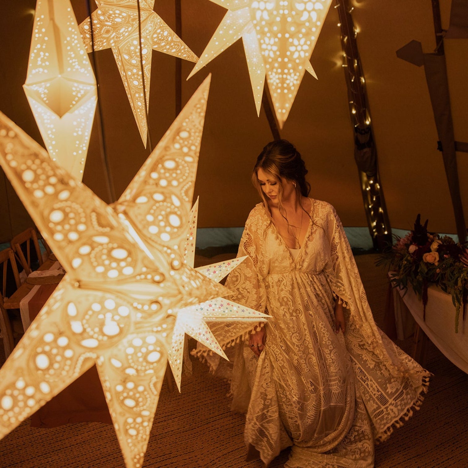 Shop Handmade Paper Star Lanterns for Magical Home Decor – Paper Starlights